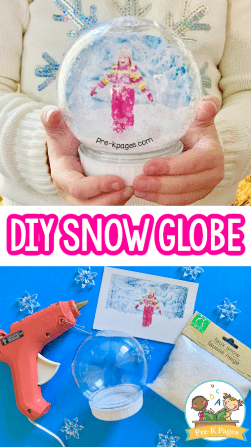 How to Make a Waterless Snow Globe - Pre-K Pages