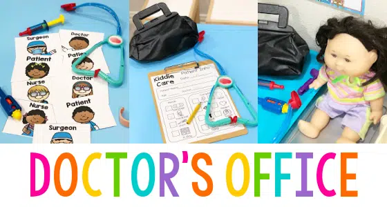 Doctor's Office Dramatic Play Center for Kids
