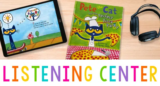 Listening Center in Preschool Pre-K and Kindergarten