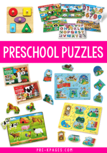 Preschool Puzzle Center
