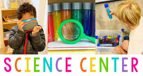 Learning Centers For Preschool