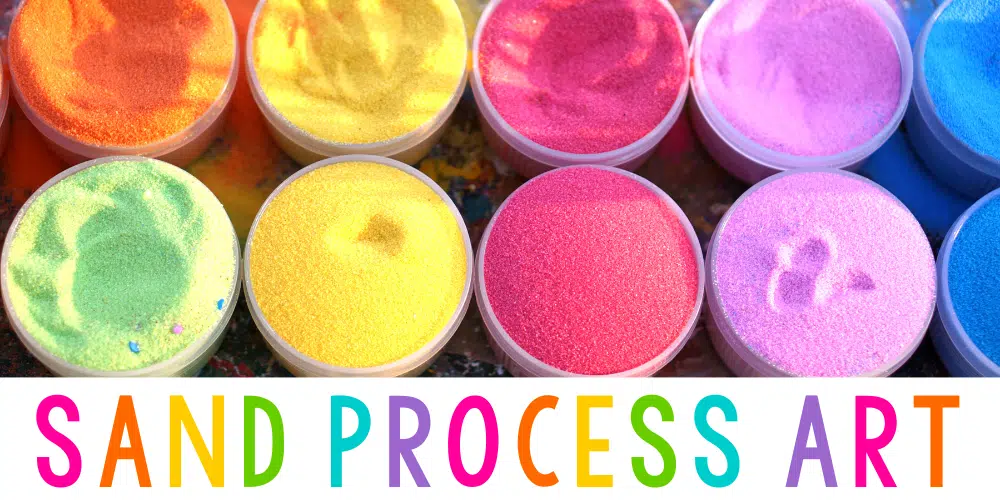 Spring Sand Painting For Preschoolers - Pre-K Pages