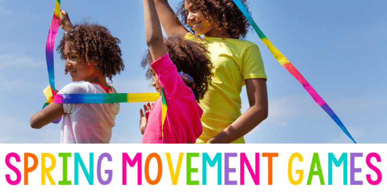 Spring Movement Games for Preschoolers - Pre-K Pages