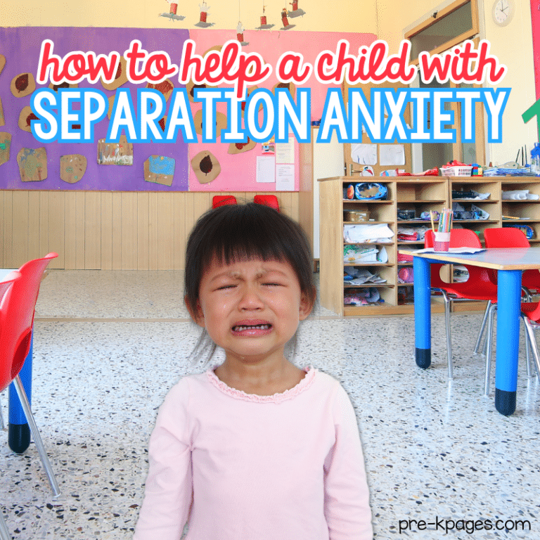 Easing Separation Anxiety on the First Day of Preschool