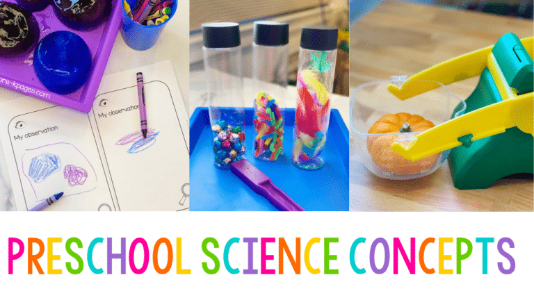 Exploring Science Concepts in Preschool - Pre-K Pages