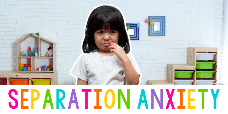 Easing Separation Anxiety on the First Day of Preschool