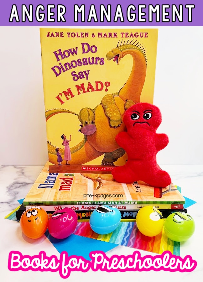 Anger Management Books for Preschoolers - Pre-K Pages