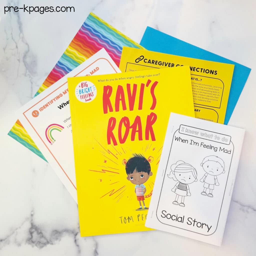 Anger Management Books for Preschoolers - Pre-K Pages