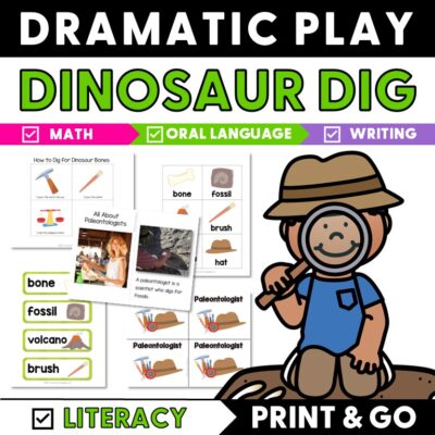 Dinosaur Theme Preschool Lesson Plans and Activities