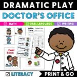 Doctor's Office Dramatic Play Center for Kids