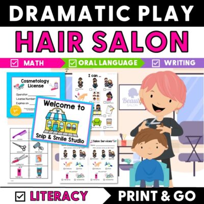 Dramatic Play Hair Salon - Pre-K Pages