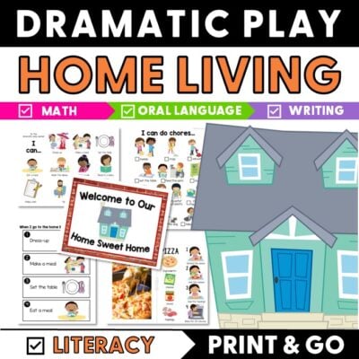 Dramatic Play Home Living Center for Preschool and Pre-K - Pre-K Pages
