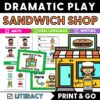 Sandwich Shop Dramatic Play - Pre-K Pages