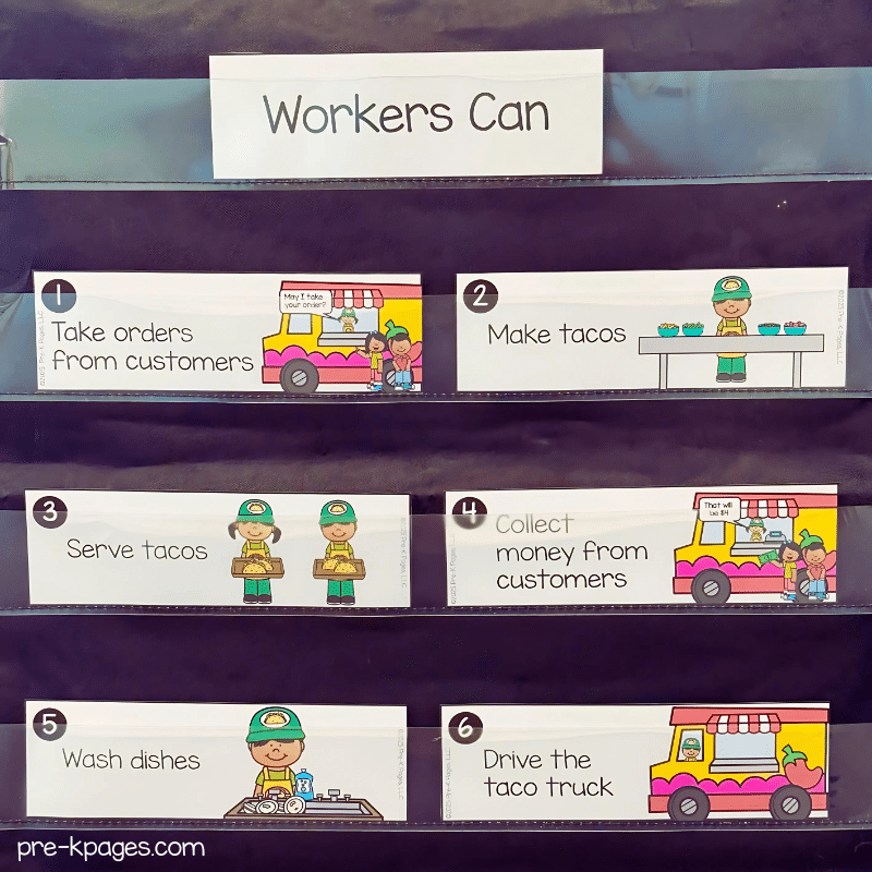 Taco Truck Dramatic Play