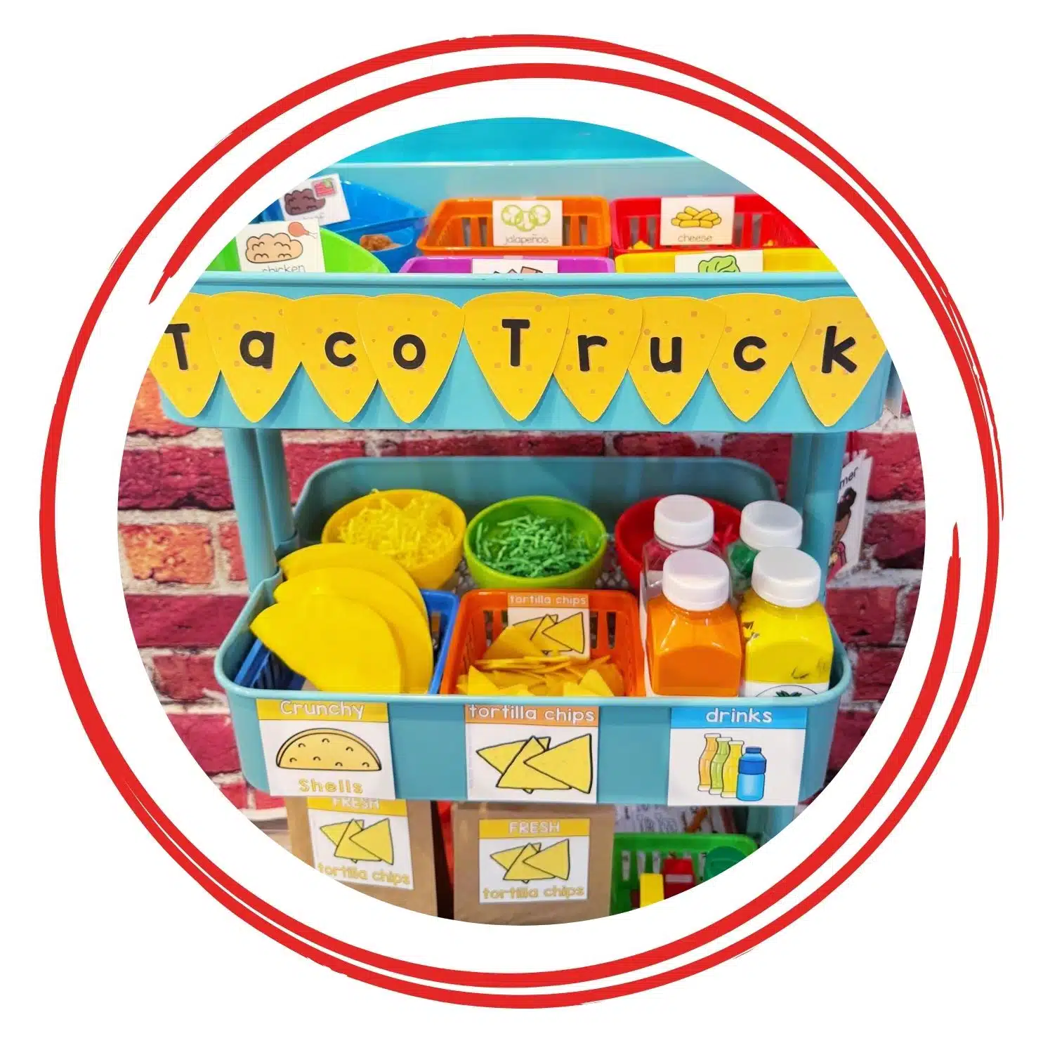 Printable Play Dough Task Cards for Preschool and Pre-K