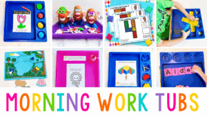 Morning Work Tubs for Preschool - Pre-K Pages