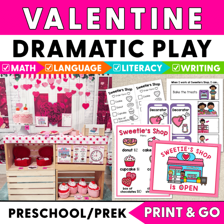 Valentine Bakery Dramatic Play Center | Preschool Pre-K - Pre-K Pages
