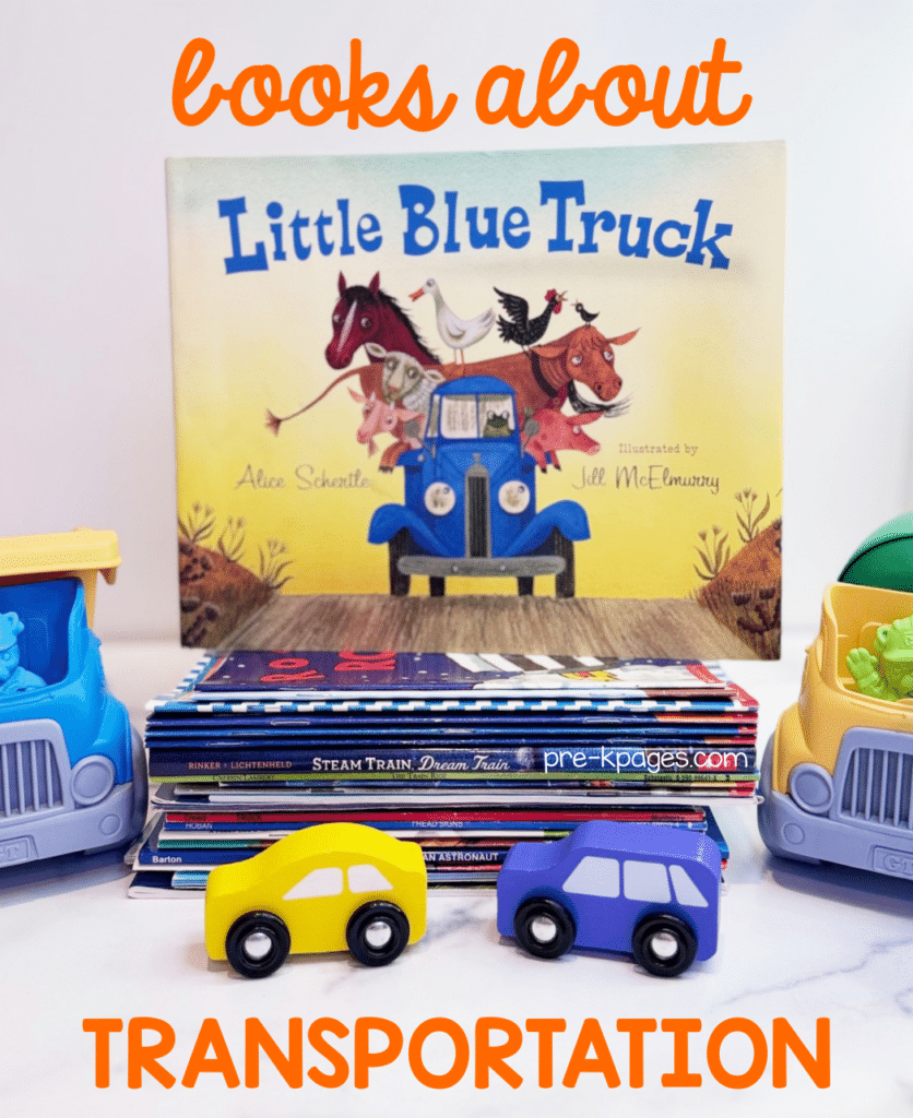 BEST Transportation Books For Preschoolers