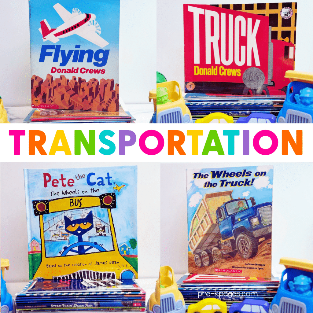 BEST Transportation Books For Preschoolers