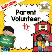 Parent Volunteers in Preschool Pre-K and Kindergarten