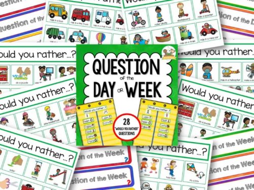 Question of the Day: Would you rather? - Pre-K Pages