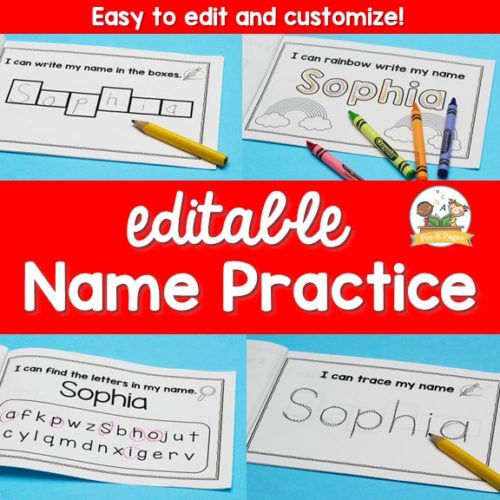 Pre-K Name Bundle - Pre-K Pages
