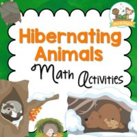 Hibernating Animals Math - Pre-K Pages