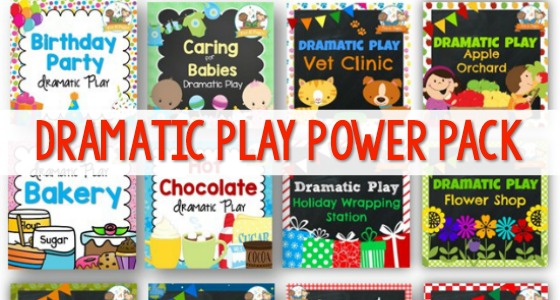 Dramatic Play Power Pack - Pre-K Pages