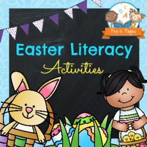 Easter Literacy - Pre-K Pages
