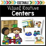 Clean Up Visual Routine - Pre-K Pages