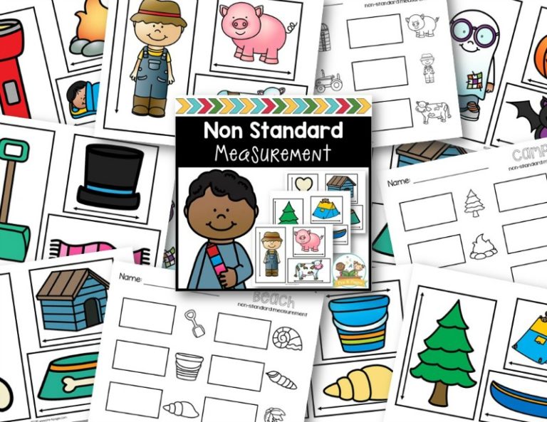 Measurement Activities - Pre-K Pages