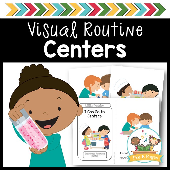 Center Visual Routine - Pre-K Pages