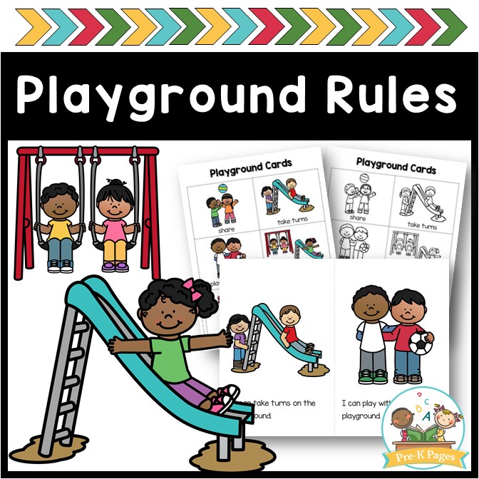 Playground and Recess Rules - Pre-K Pages