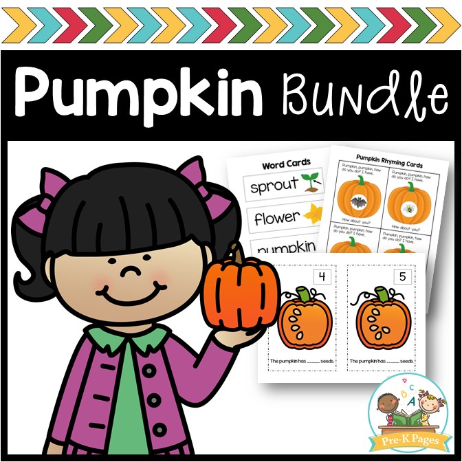 Pumpkin Activities Bundle - Pre-K Pages