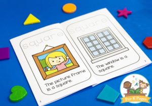 2D Shapes Books - Pre-K Pages