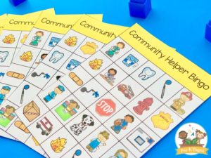 Community Helper Bingo - Pre-K Pages