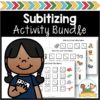 Subitizing Roll and Cover Games - Pre-K Pages