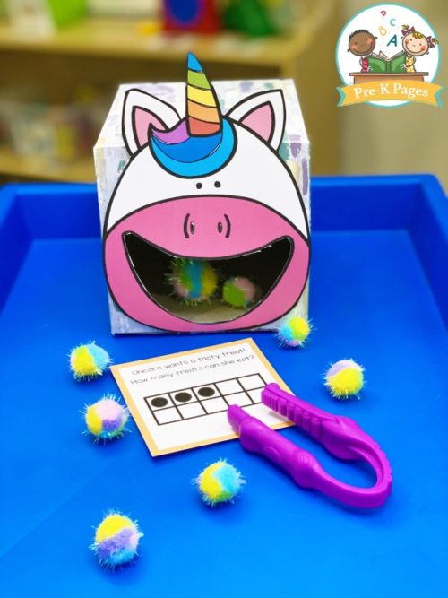 Feed the Counting Games Bundle - Pre-K Pages