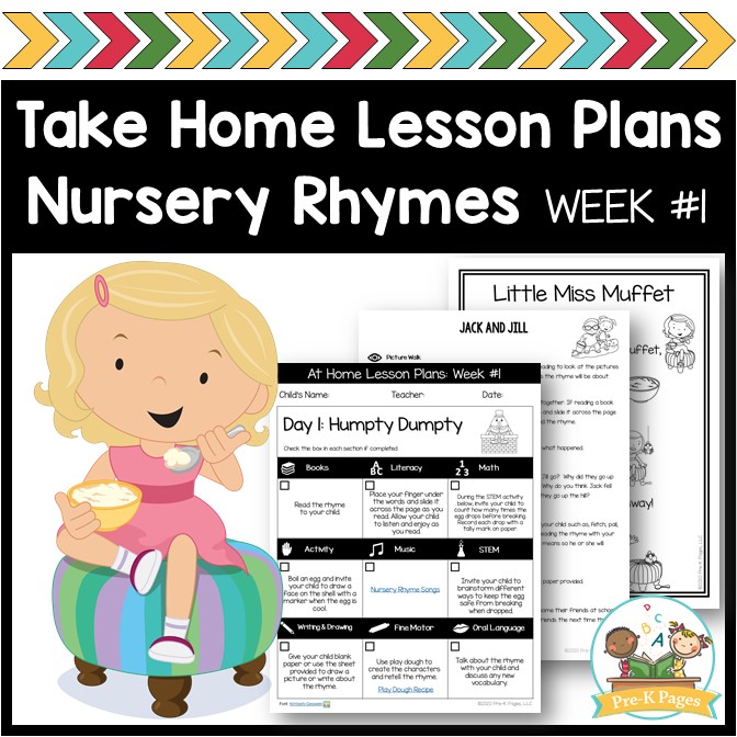 Pre-K At Home Lesson Plan BUNDLE - Pre-K Pages