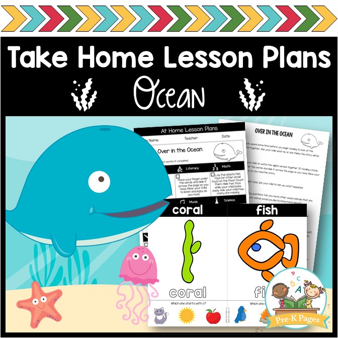 Pre-K At Home Lesson Plan BUNDLE - Pre-K Pages