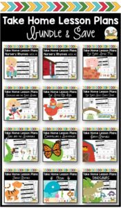 Pre-K At Home Lesson Plan BUNDLE - Pre-K Pages