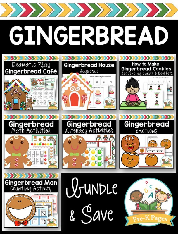Gingerbread Man Bundle - Pre-K Pages