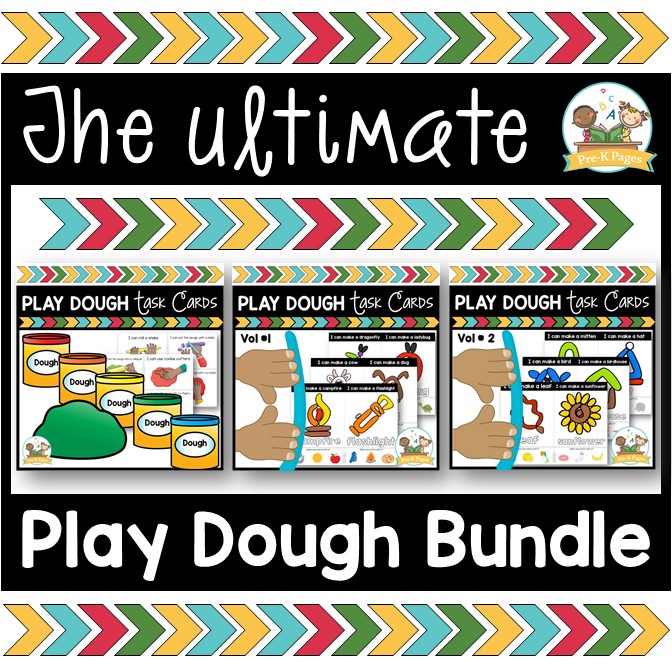 Play Dough Center Set Up Ideas