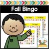 Fall Bingo - Pre-K Pages