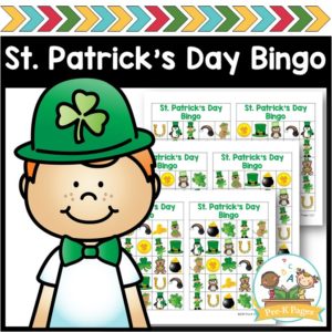 St. Patrick's Day Bingo - Pre-K Pages