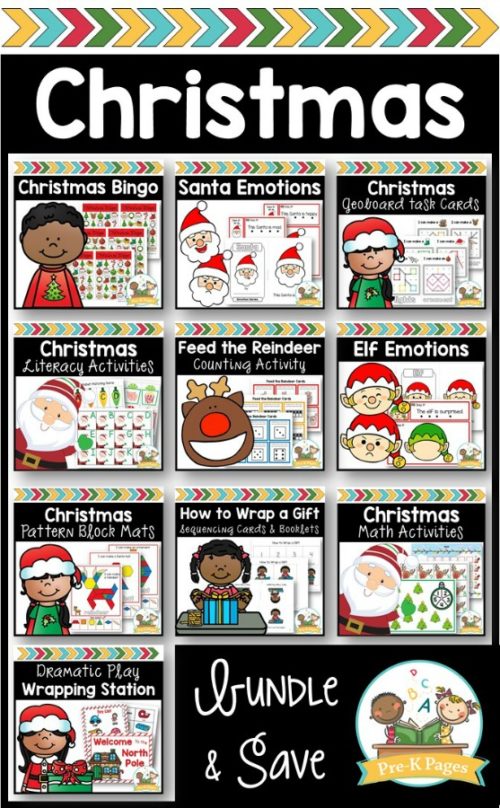 The Ultimate Pre-K Christmas Lesson Plans Bundle - Pre-K Pages