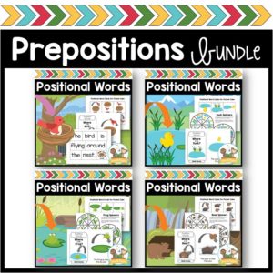 Positional Words Bundle - Pre-K Pages