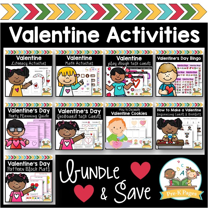 The Ultimate Valentine's Day Lesson Plan Bundle - Pre-K Pages