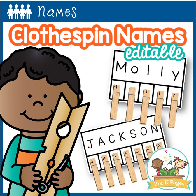 Pre-K Name Bundle - Pre-K Pages