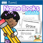 Editable Name Tags - Pre-K Pages